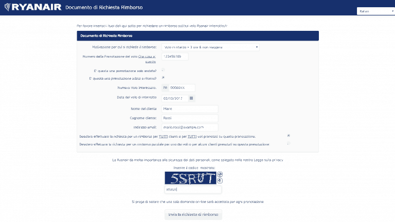 Come ottenere il rimborso Ryanair: tutte le procedure – RimborsoFacile